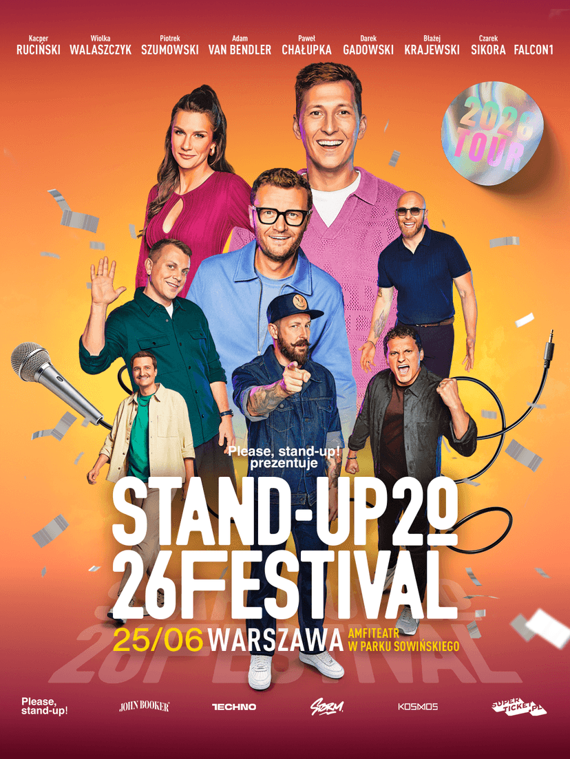 Stand-up Festival™ 2026 / Bilety na SuperTicket.pl